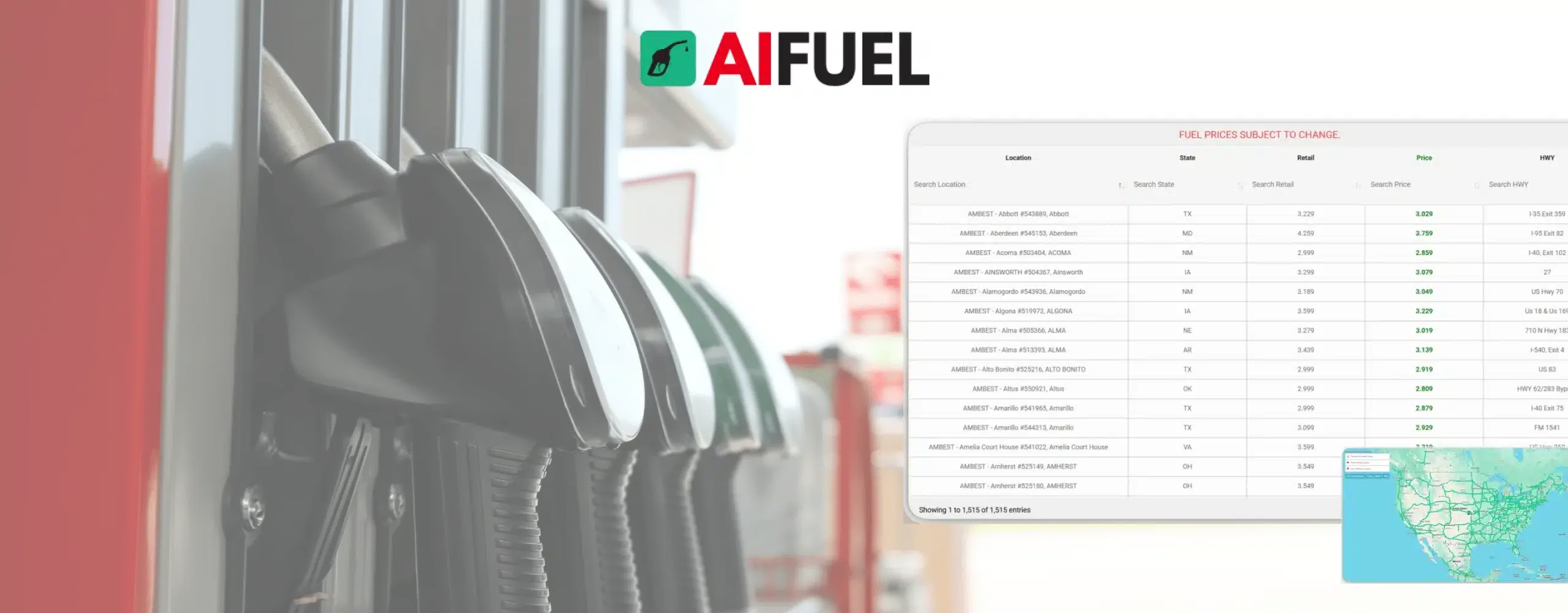 Route-based Fuel Optimization Platform Development for Fuel Finder ...
